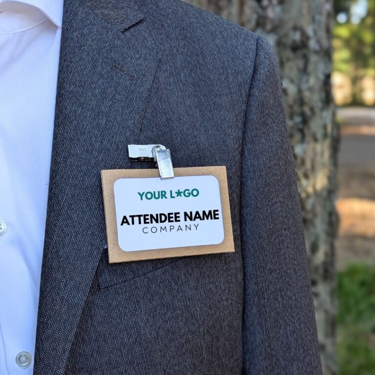 Plastic-Free, U.S.-Made Eco Name Badge Holders & Name Tags