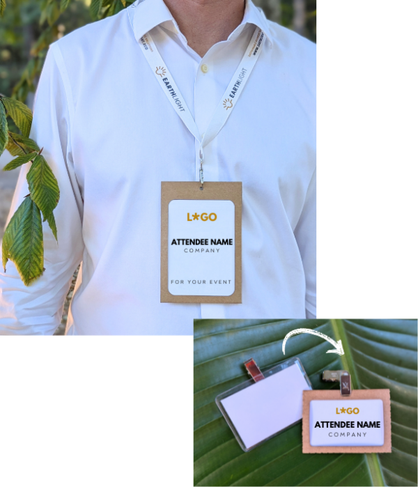 Plastic-Free, U.S.-Made Eco Name Badge Holders & Name Tags